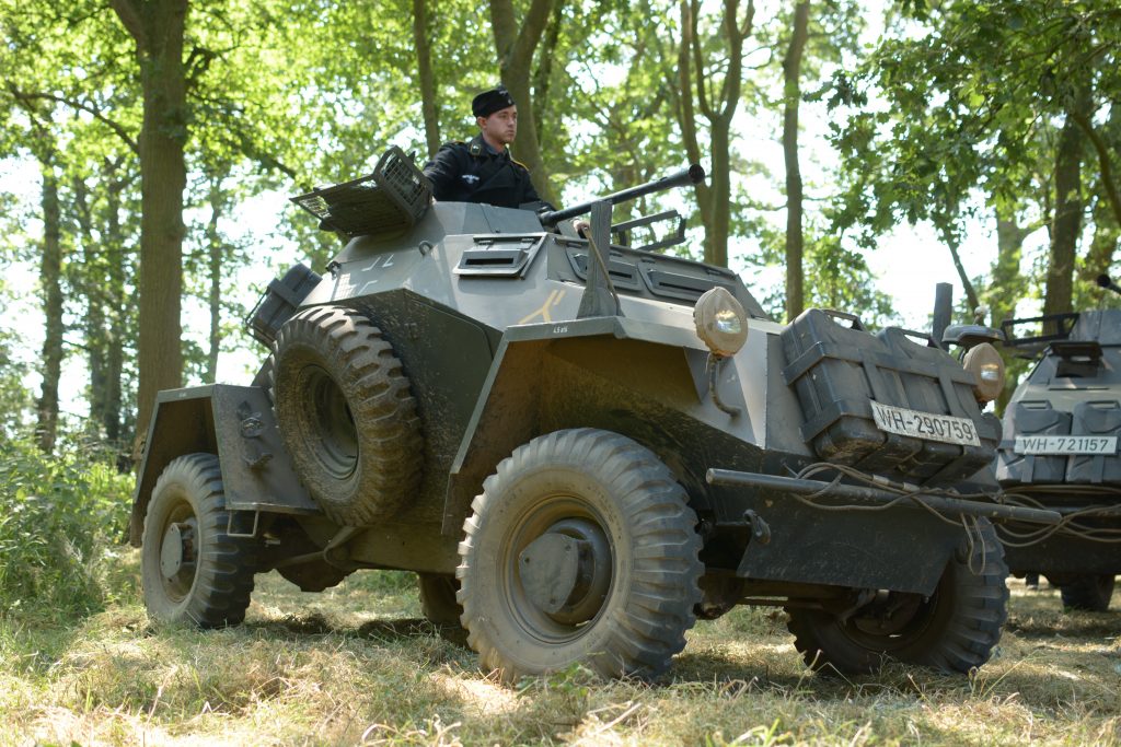 German SdKfz 222 Light Armoured Car- Number WH290759- Replica - WW2 ...