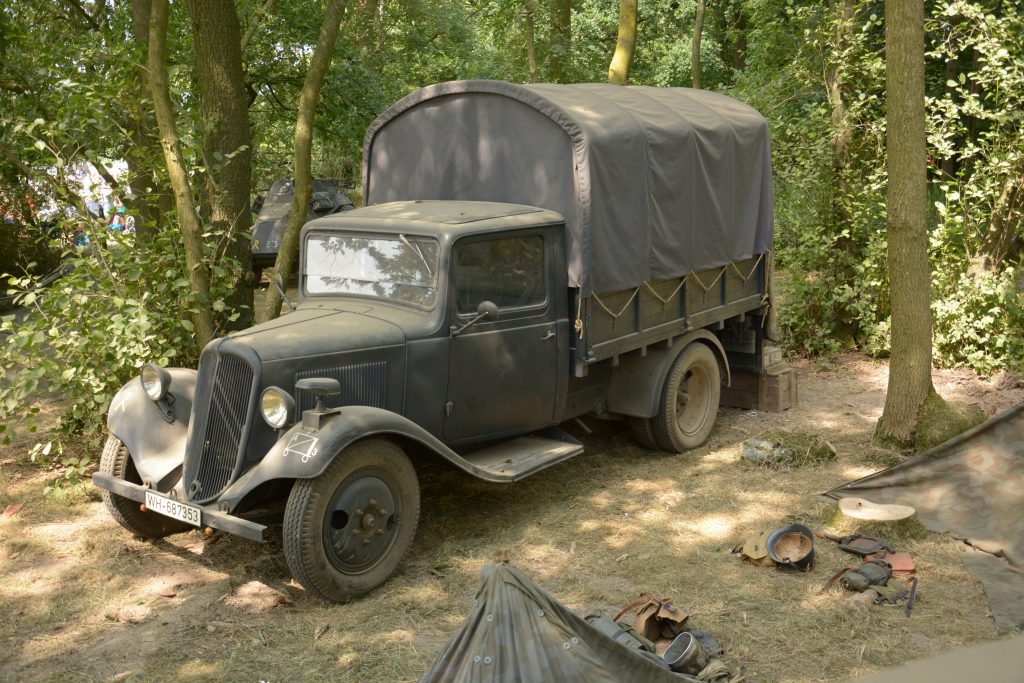 1937 Citroen U23 Light Truck. - WW2 Vehicles