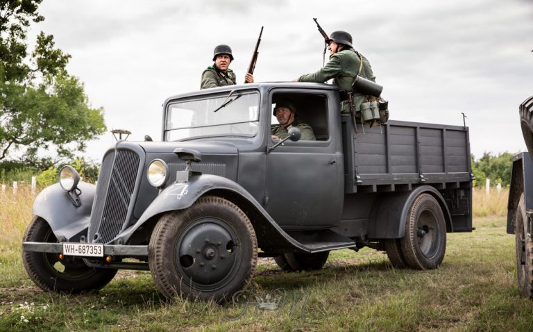 1937 Citroen U23 Light Truck. - WW2 Vehicles