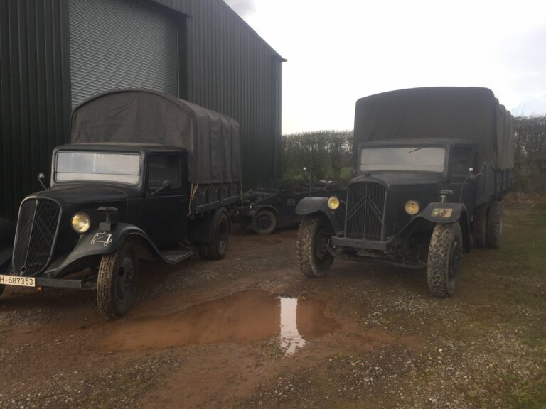 1937 Citroen U23 Light Truck. - WW2 Vehicles